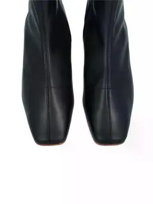 By Far Este Leather Ankle Boots