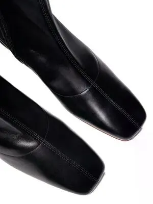 By Far Este Leather Ankle Boots