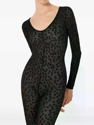 Wolford Polka Dot Catsuit - Black