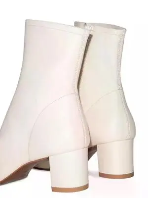 By Far Almond-toe Ankle Boots