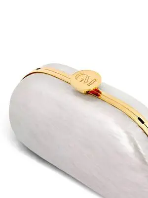 GEMY MAALOUF Glossy-effect Clutch