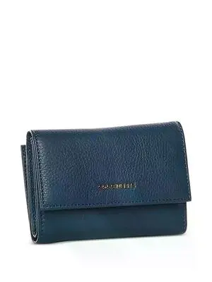 COCCINELLE Logo-plaque Leather Wallet - Blue