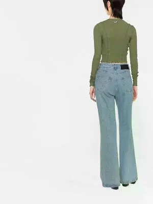 DIESEL® Exposed-seam Cropped Cardigan