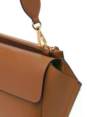 WANDLER Hortensia Tote Bag - Brown