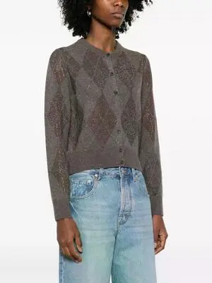 Alexander Wang Crystal-embellished Cardigan