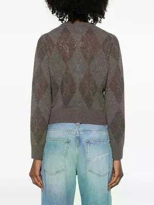 Alexander Wang Crystal-embellished Cardigan