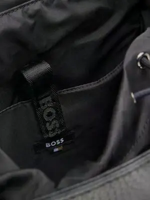 BOSS Top-grain Buckle Backpack