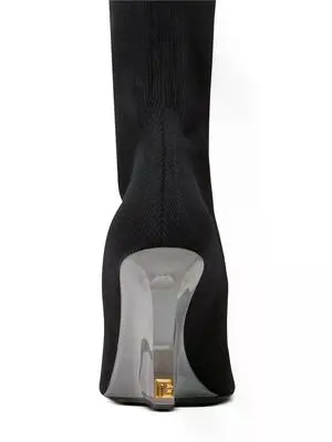 Balmain Wedge Thigh-high Boots