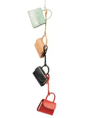 By Far Detachable Mini Charm - Red