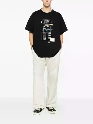 MAISON MARGIELA Panel Trousers - Neutrals