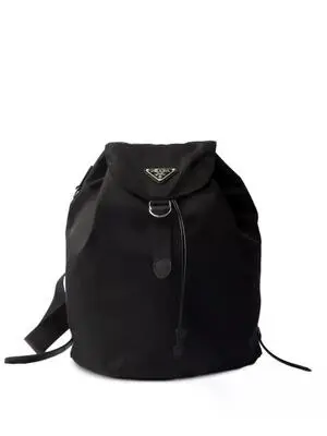 Prada Re-nylon Backpack - Black