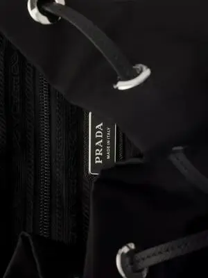 Prada Re-nylon Backpack - Black