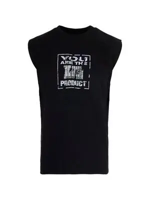 44 LABEL GROUP Printed Sleeveless Tank Top