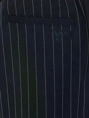 Y3 Striped Trousers - Black