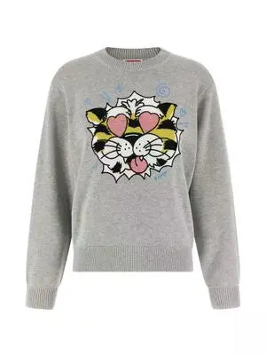 Kenzo Intarsia Wild Tiger Knitwear