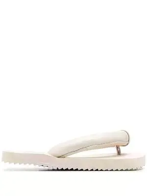 YUME YUME Padded Strap Flip Flops - Neutrals