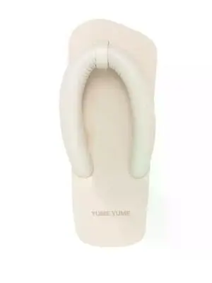 YUME YUME Padded Strap Flip Flops - Neutrals