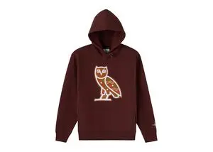OVO Gingerbread Owl Hooded Sweatshirt - Cocoa