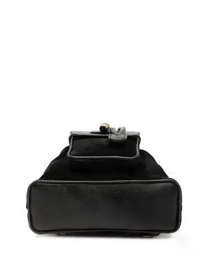 Gucci Suede Bamboo Backpack