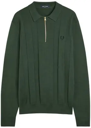Fred Perry Zip Up Sweaters For Men