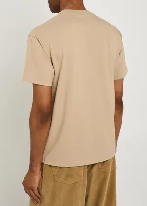 Givenchy Logo-appliquéd Cotton T-shirt - Beige