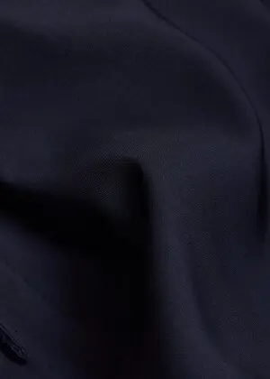 Officine Générale Nilson Wide-leg Wool Trousers - Navy