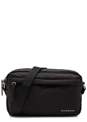 Givenchy Essential Nylon Camera Crossbody Bag - Black