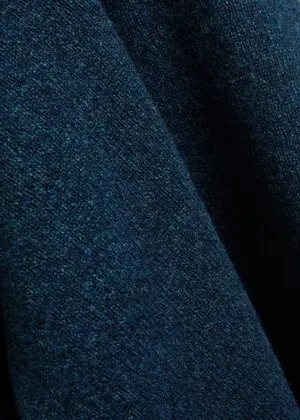Sunspel Melangé Wool Polo Jumper