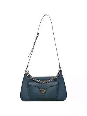 COCCINELLE Chain-detail Shoulder Bag - Blue