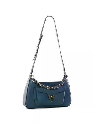 COCCINELLE Chain-detail Shoulder Bag - Blue