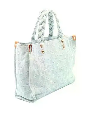 LOUIS VUITTON 2021-2026 Monogram Denim Let Go Satchel