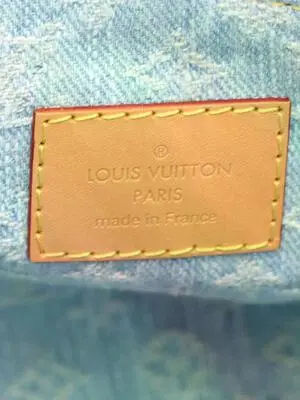 LOUIS VUITTON 2021-2026 Monogram Denim Let Go Satchel