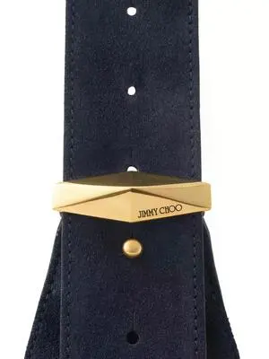 JIMMY CHOO Medium Diamond Shoulder Bag - Blue