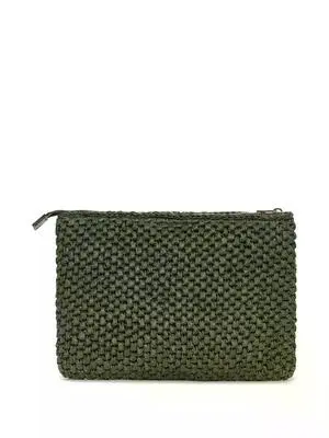 ANINE BING Woven Logo Pouch
