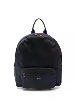 Kiton Zip-pocket Backpack - Blue