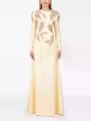 Dina Melwani Embellished Evening Dresses