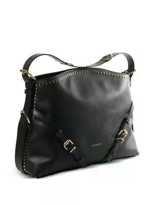 Givenchy Voyou Studded Buckle Shoulder Bag
