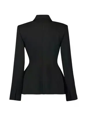 Alexis Helen Double-breasted Blazer - Black