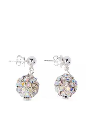 PEARL OCTOPUSS.Y Ball Drop Earrings - Silver