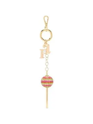 Rosantica Charm Keyring - Gold