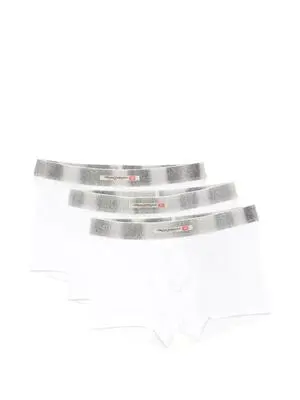 DIESEL Logo-waistband Boxers - White