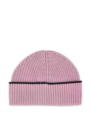 Chloé Encoeur Ribbed Beanie Hat