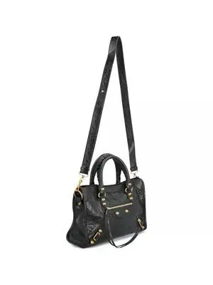 Balenciaga City Studded Leather Tote Bag