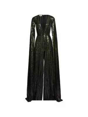 Elie Saab Sequin-embellished Jumpsuit - Black