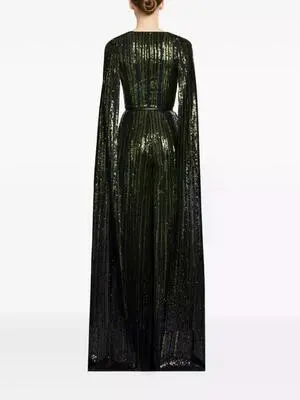 Elie Saab Sequin-embellished Jumpsuit