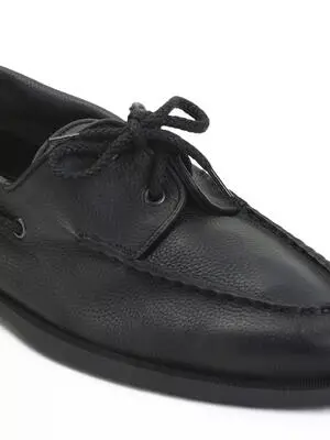 John Lobb Round-toe Boat Shoes