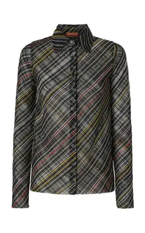 Missoni Double Knit Long Sleeve Shirt