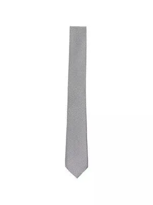 TOM FORD Patterned Neck Tie - Grey
