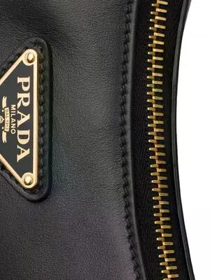 Prada Arqué Mini Leather Shoulder Bag
