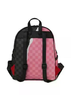 SPRAYGROUND Check-pattern Shark Backpack